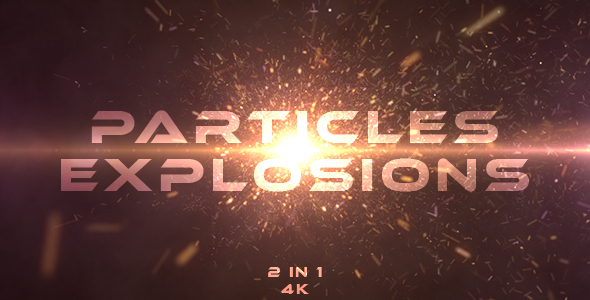 Particles Explosions, Motion Graphics | VideoHive